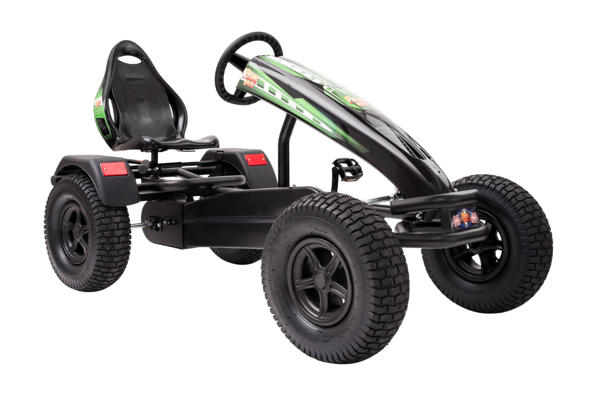Prime Karts XL-4 Pro Charger Green Pedal Go-Kart (Ages 7–Adult) – River ...