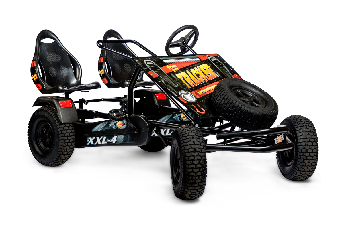 Prime Karts XXL-4 Pro Tracker Tandem Pedal Go-Kart in Red – River City ...