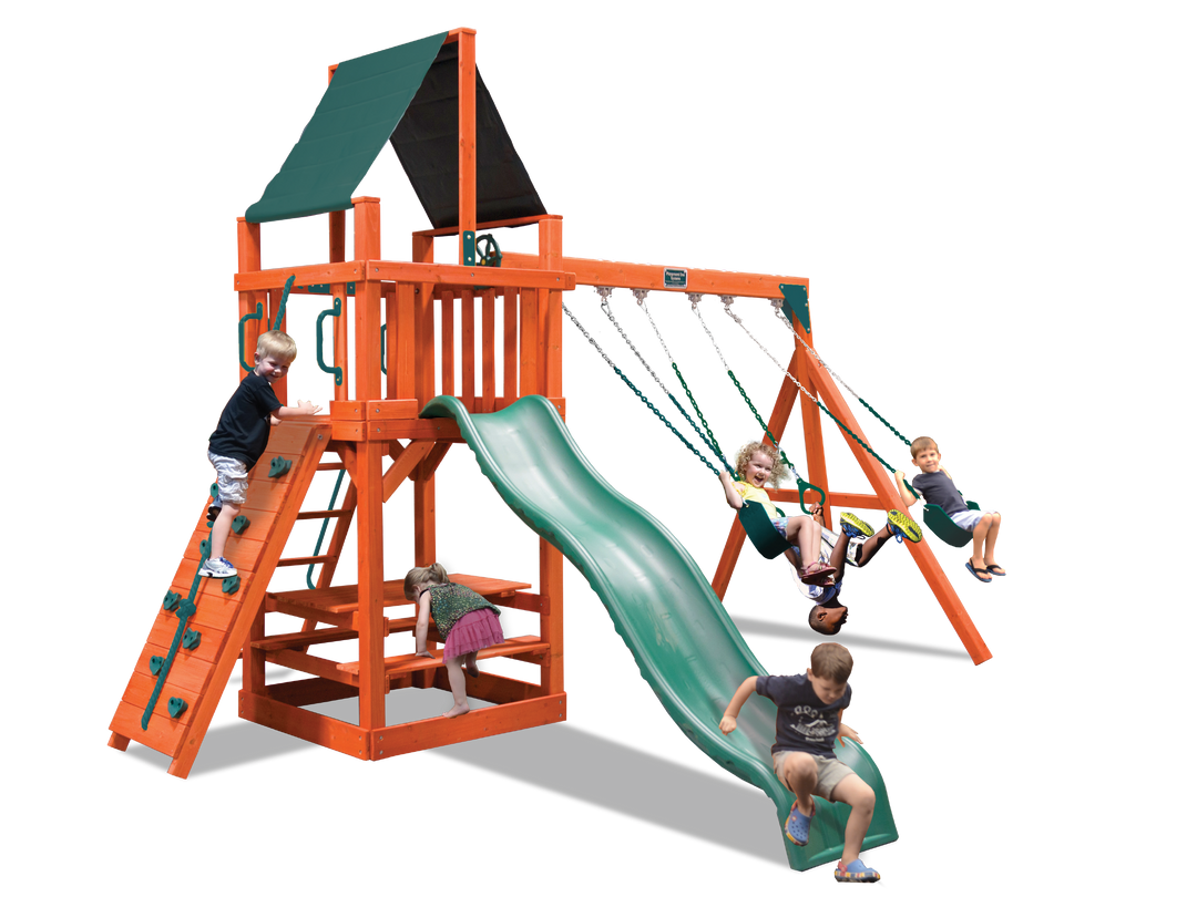 Original Fort | Classic & Durable Backyard Swing Sets – River City Play ...