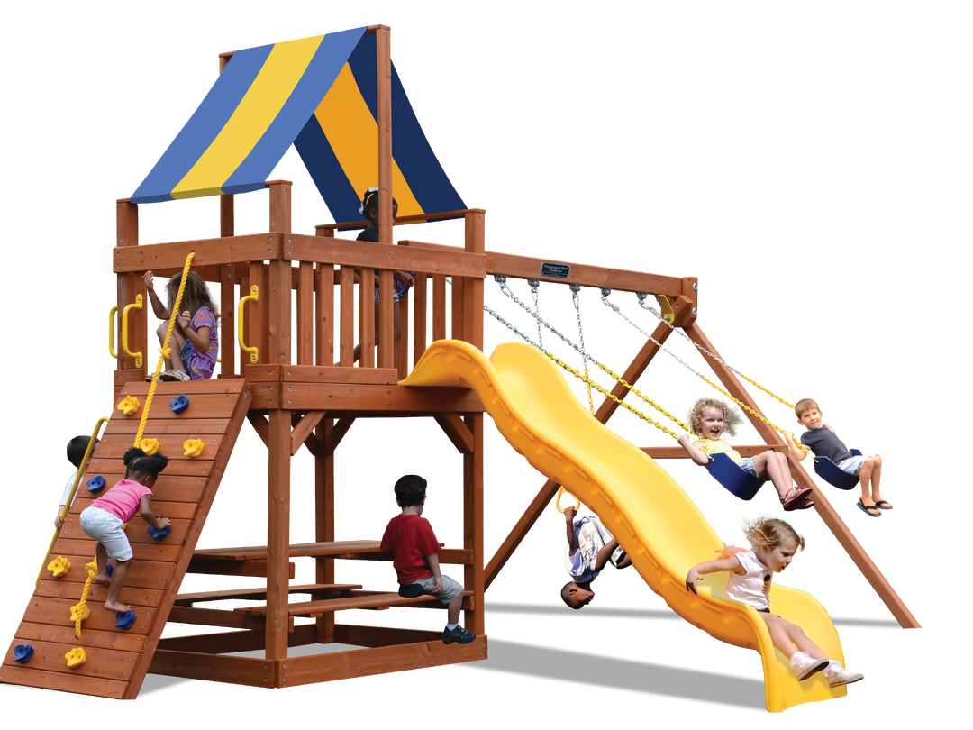 Original Fort | Classic & Durable Backyard Swing Sets – River City Play ...