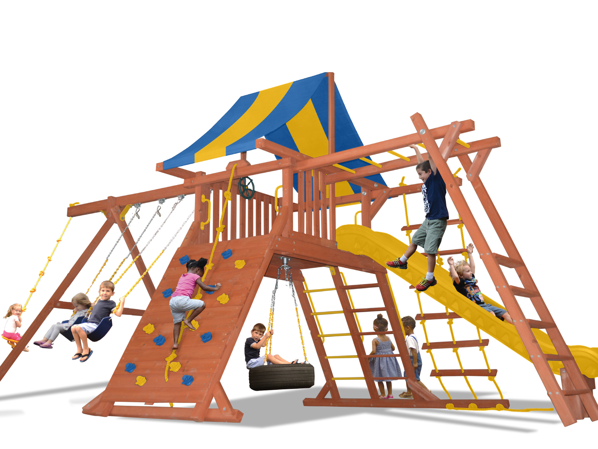 Original Playcenter with Monkey Bars | Fun & Durable Playsets – River ...